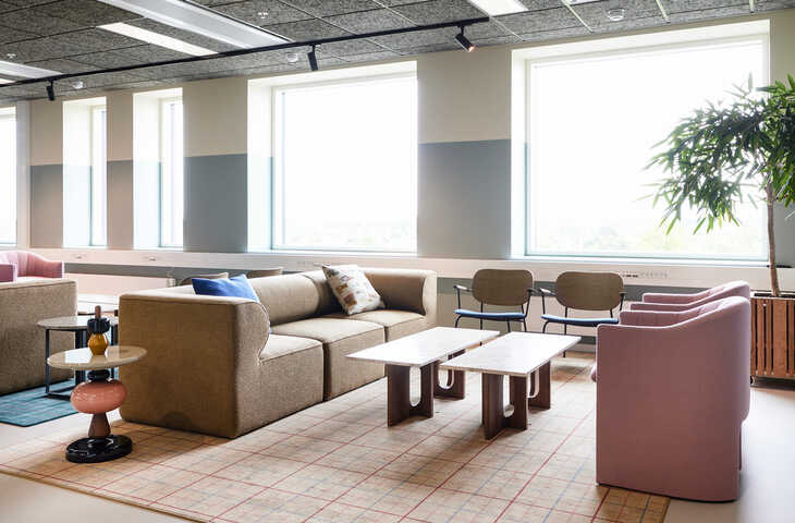 Top 6 office interior design trends unfolded at Nestlé